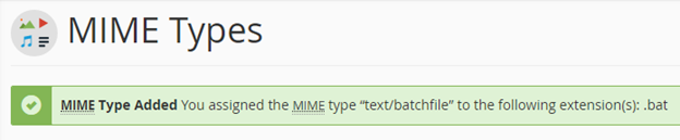 How to Create MIMIE Type in cPanel Hosting? - Layer WebHost