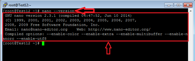 How To Install Nano Editor On CentOS7 Knowledgebase Golden Host